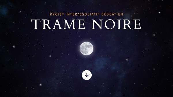 Restitution trame noire V1 | Genially