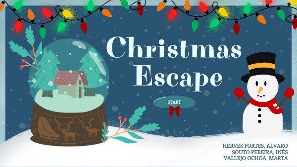 CHRISTMAS ESCAPE ROOM