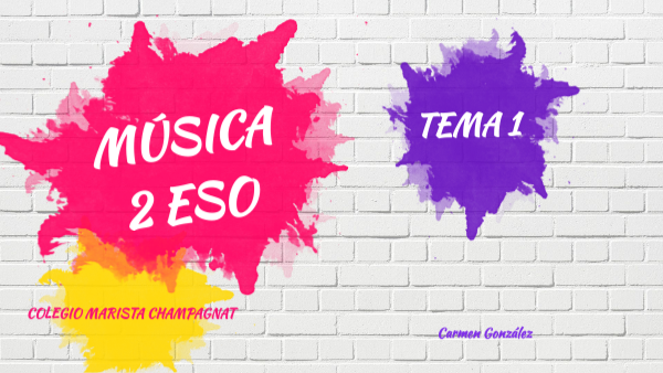 MÚSICA 2 ESO TEMA 1
