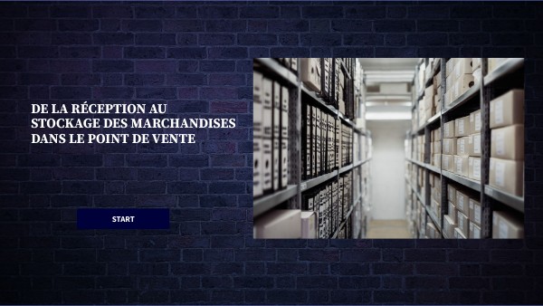 Quiz De la réception au stockage des marchandises | Genially