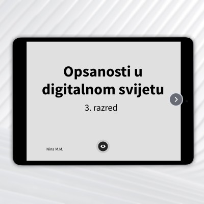 INF 3 Opasnosti u digitalnom svijetu | Genially