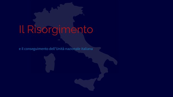 UDA STORIA RISORGIMENTO | Genially