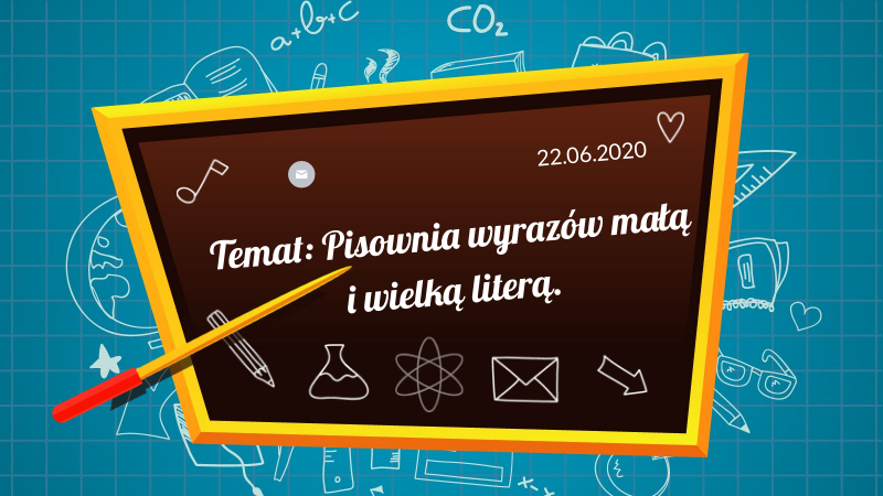 Wielka i mała litera kl.4 | Genially