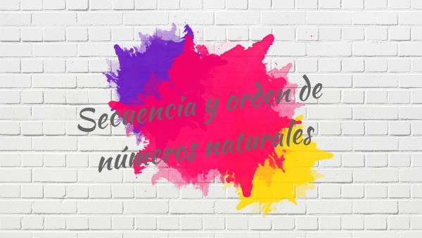Secuencia y orden de números naturales CONCEPTO | Genially