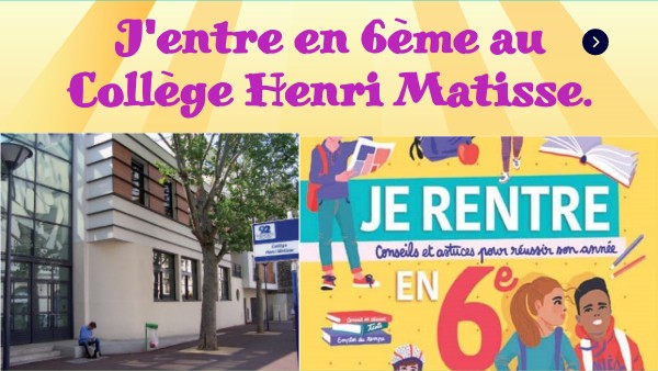 entrée 6ème | Genially