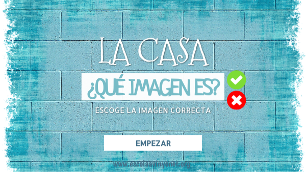 LA CASA - VOCABULARIO 1 | Genially