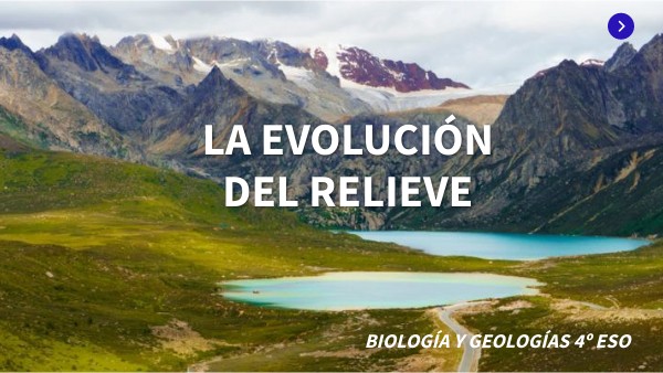 LA EVOLUCIÓN DEL RELIEVE | Genially