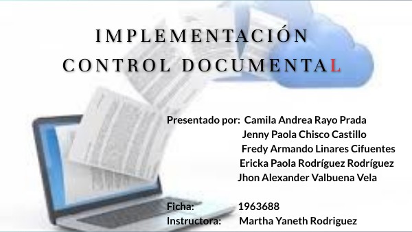 control documental | Genially