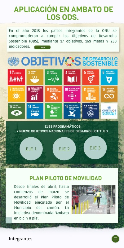 TAREA 4. APLICACIÓN EN AMBATO DE LOS ODS. | Genially