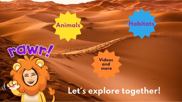 animals and habitats | Genially