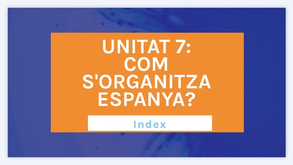 UNITAT 7 CIÈNCIES