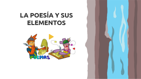 La poesía y sus elementos