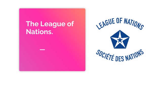 League of Nations | Genially