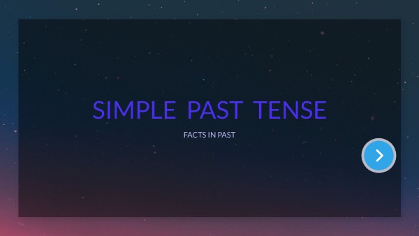 simple past tense | Genially