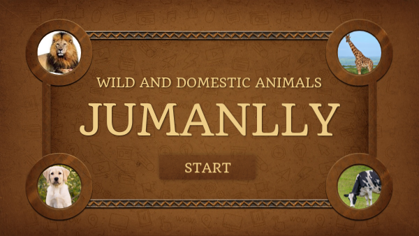 WILD AND DOMESTIC ANIMALS | Genially