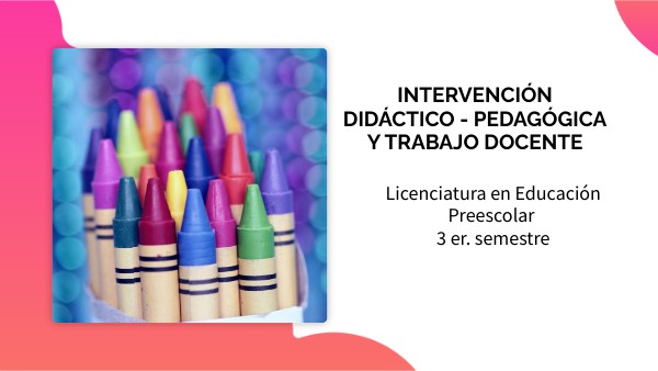 unidad 1 preescolar