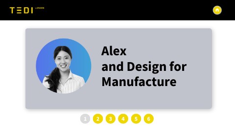 Alex and design for manufacture