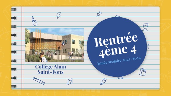 Rentée 4ème 4