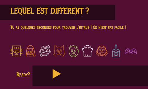LE JEU DES DIFFERENCES | Genially