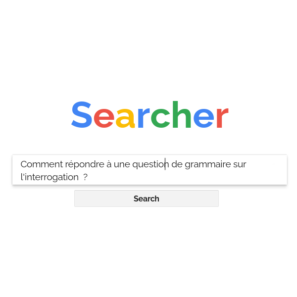 Question de grammaire : L'interrogation | Genially