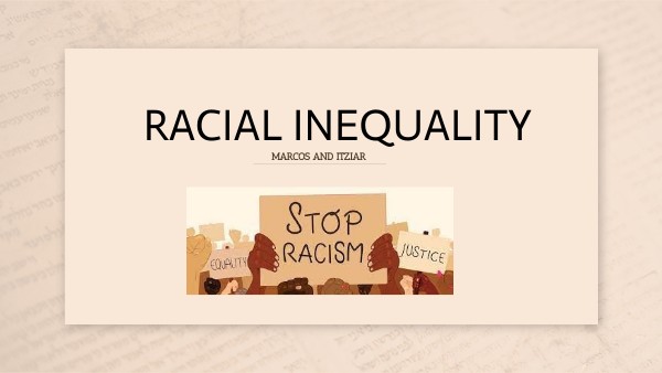 racism inequality | Genially