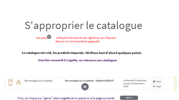 Prise en main cagette | Genially