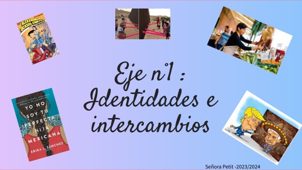 Eje 1 Identidades e intercambios | Genially