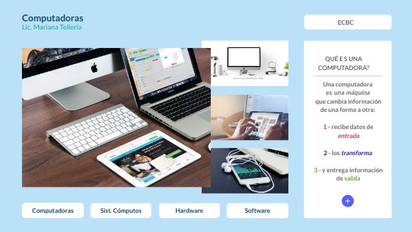Computadora: Hardware y Software