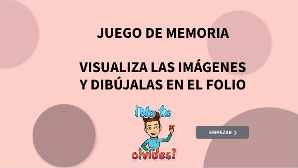 juego memoria | Genially
