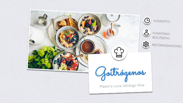 Goitrógenos | Genially