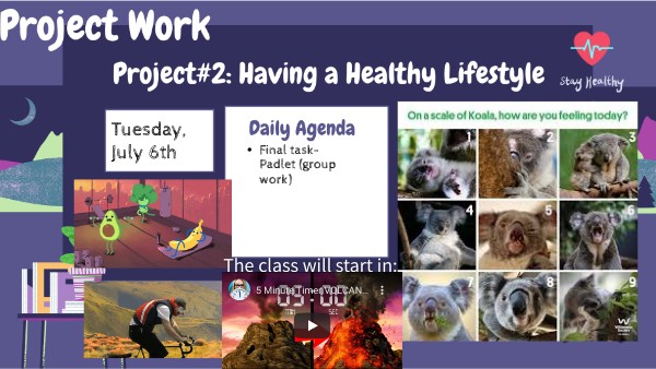 Classroom project work 5th