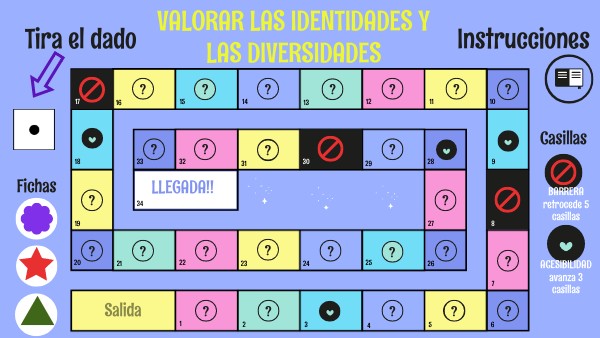 JUEGO PARA VALORAR LAS IDENTIDADES Y LAS DIVERSIDADES