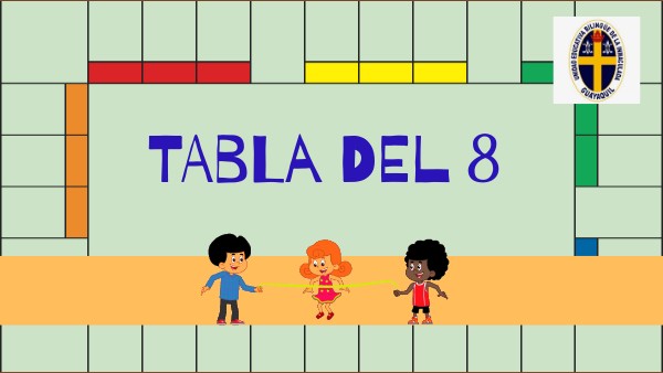 TABLA DE MULTIPLICAR DEL 8-QUIMESTRE 2 | Genially