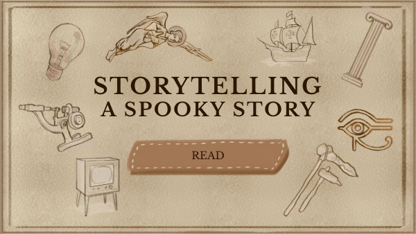 Storytelling - A spooky story | Genially