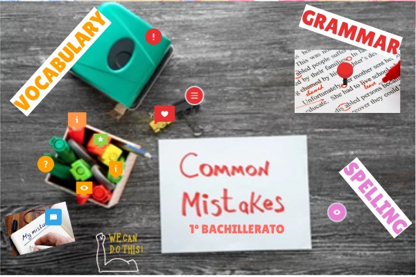 Common Writing Mistakes Bachillerato | Genially