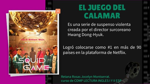 Infografía: Squid Game | Genially