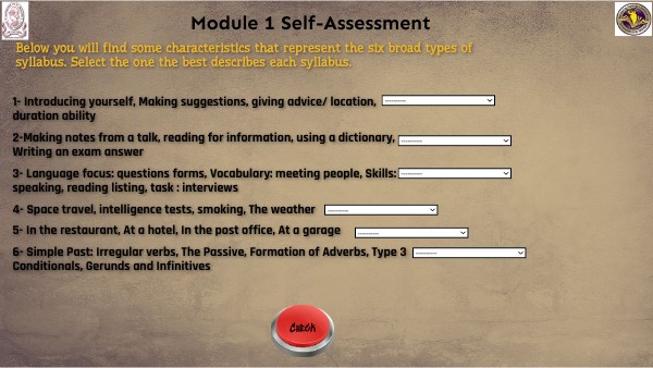 Module 1 Self-Assessment | Genially