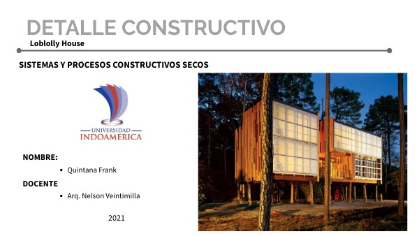 Detalles constructivos secos