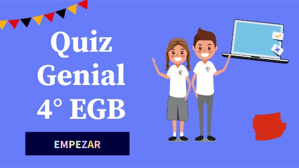 QUIZ GENIAL 4to