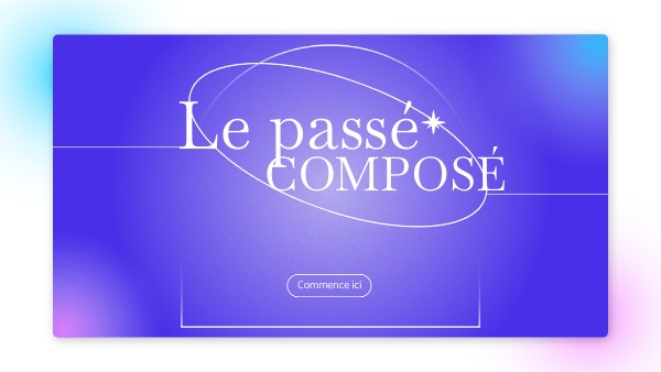 Le passé composé | Genially