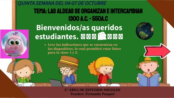 SEMANA 5 -EESS-5° | Genially