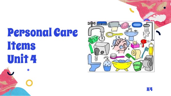 Personal Care Items | Genially