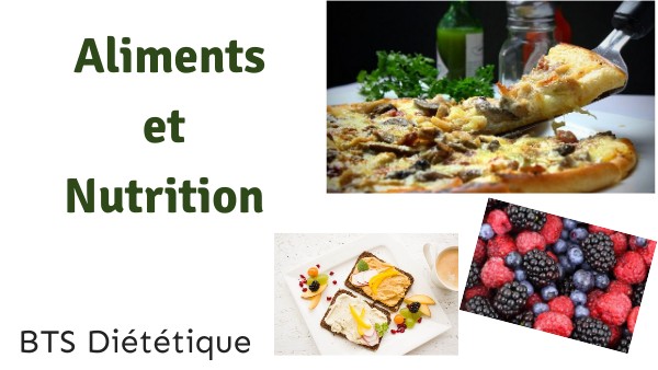 Introduction - Aliments et Nutrition
