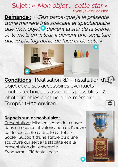 Mon objet cette star