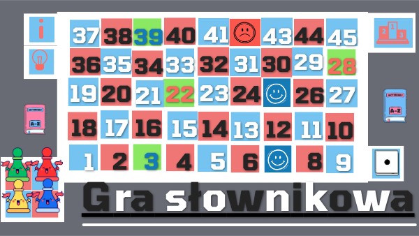 Gra słownikowa_1-3 | Genially