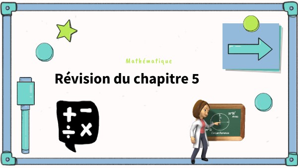 Révision chapitre 5
