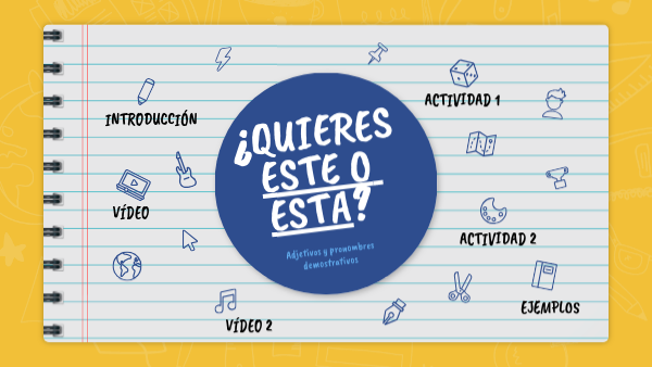 ¿QUIERES ESTE O ESTA?
