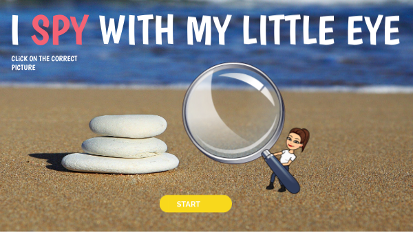 I SPY WITH MY LITTLE EYE