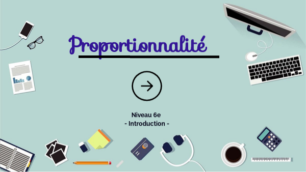 Introduction Proportionnalité | Genially