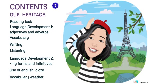 FCE topics: 4 heritage